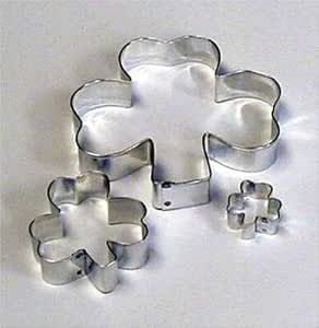 Shamrock Cookie Cutters Set Of 3 Mini Cookie Cutter Set