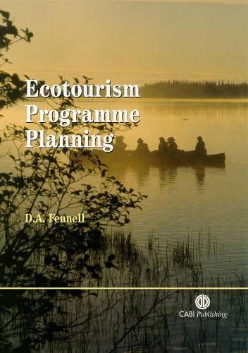 Amazon.com: Ecotourism Programme Planning (Cabi): 9780851996103 ...