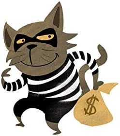 Bad Cat Cartoon Animal Dormitorio Decoración para el hogar WC Decal ...