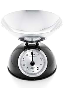 Amazon.com: ADE Luisa, Mechanical Kitchen Scale, Black: Kitchen & Dining