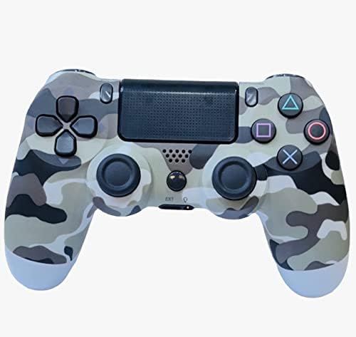 AMJ Wireless Bluetooth Gamepad Joystick Controller for Sony PS4 (army ...