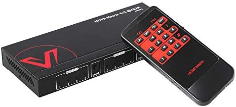AV Access HDMI Matrix 4x2, 4K HDMI Matrix Switch, 1080P 3D, Dolby ...