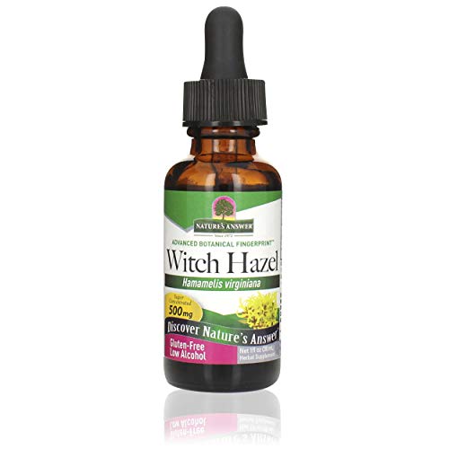 Nature's Answer Witch Hazel Leaf Liquid Extract 1 Fluid Ounce 500mg ...