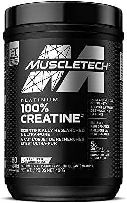 MT Essential Series Platinum 100% Creatine Unflavored 400g (14.11oz) US ...
