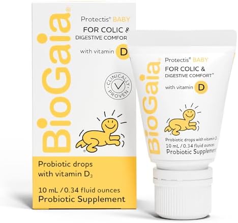 BioGaia Probiotics Drops With Vitamin D for Baby, Infants, Newborn and ...