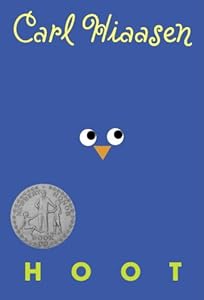 Hoot book by Carl Hiaasen