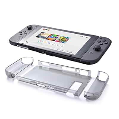 Amazon.com: Nintendo Switch Clear Case, Sunix Protective Shell Case ...