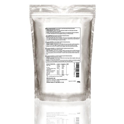 MSM 1 kg Powder pure and highly dosed | 99.9% methylsulfonylmethane ...
