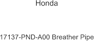 Amazon.com: Genuine Honda 17137-PND-A00 Breather Pipe : Automotive