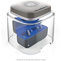 Amazon.com: Flow Med Dry-Cap UV2 Electronic Hearing Aid Dryer for ...