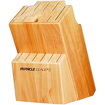 Amazon.com: Miracle Blade III 16 Piece Knife and Block Set: Miracle ...