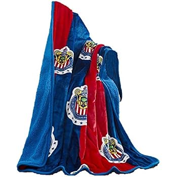 Amazon.com: Chivas Silk Touch Sherpa Lined Throw Blanket 50x60": Home ...