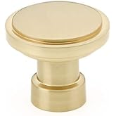 Emtek Haydon Cabinet Knob 1-3/4" Dimension, Satin Brass - Amazon.com