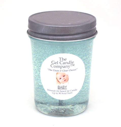 Amazon.com: Baby Powder Scented Classic Jar Candle - Up To 90 Hours ...