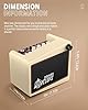 Donner Mini Guitar Amp Digital, 5W Wireless Small Electric Guitar ...