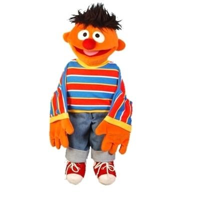Living Puppets - Sesame Street Glove Puppet Ernie 45 cm: Amazon.co.uk ...
