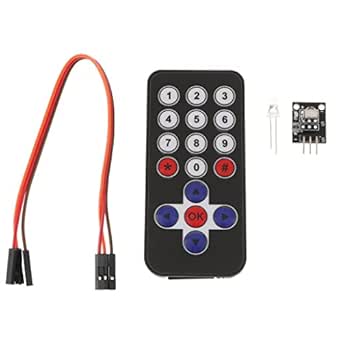 SAZ DEKOR Arduino Mini Infrared Remote Control IR Receiver Module And ...