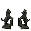 Cast Iron Bookends. A Set of 2 Cats Playing. Perfect for a cat Lover ...