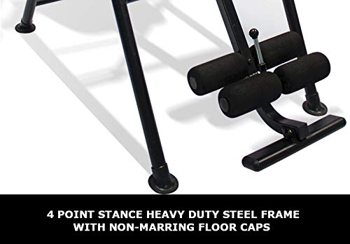 Body Vision IT9550 Deluxe Inversion Table with Adjustable Head Pillow ...