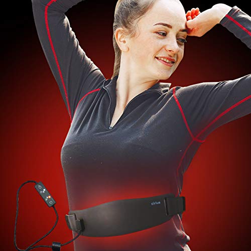 Cirius LED Belt Compact Near-Infrared Red Light Therapy Device with Cord Home Use Wearable Deep ...