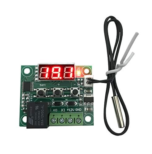 KORADA W1209 12V DC Digital Temperature Controller Board Micro Digital Thermostat -50-110°C ...