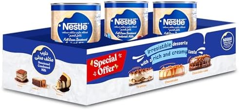 سعر Nestlé Sweetened Condensed Milk 3x370 g فى السعودية | بواسطة امازون ...