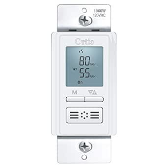 [New Generation] Humidity Sensor Switch, Ortis in-Wall Bathroom Fan ...