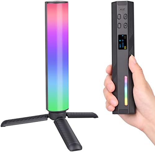 ARTCISE RGB Handheld LED Video Light, 360° RGB Full Stick Light with ...