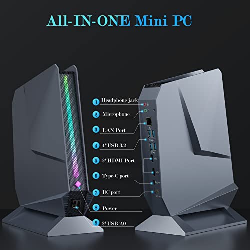 [Mini Gaming PC] Mini PC Intel i9-12900H Nvidia RTX3050Ti 14C/20T RGB ...
