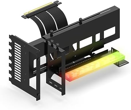 EZDIY-FAB Vertical PCIe 4.0 GPU Mount Bracket Graphic Card Holder with ...