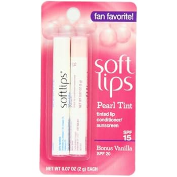 Amazon.com: Softlips Pearl Tint and Bonus Lip Remedies, Vanilla, 0.07 ...