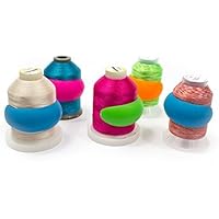 Amazon.com: Lot of 48 Embroidery/Sewing Machine Thread Spools Savers ...