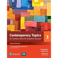 Amazon.com: Contemporary Topics 3 with Essential Online Resources ...