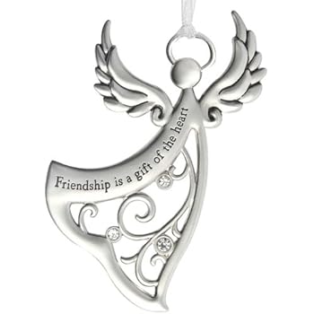 Amazon.com: Ganz Angels By Your Side Ornament - Angels are often ...