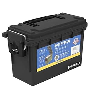 Sheffield Plastic Field Utility Boxes, 30 Caliber Ammo Storage Can, Gun ...