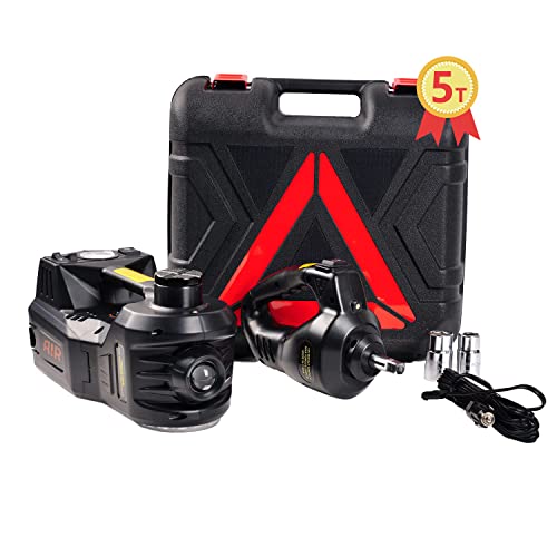 Simpleout Electric Hydraulic Jack Kit All in One Car Floor Jack Stands ...