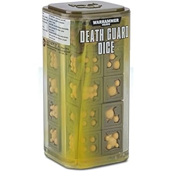 Amazon.com: Warhammer 40K Death Guard Dice: Toys & Games