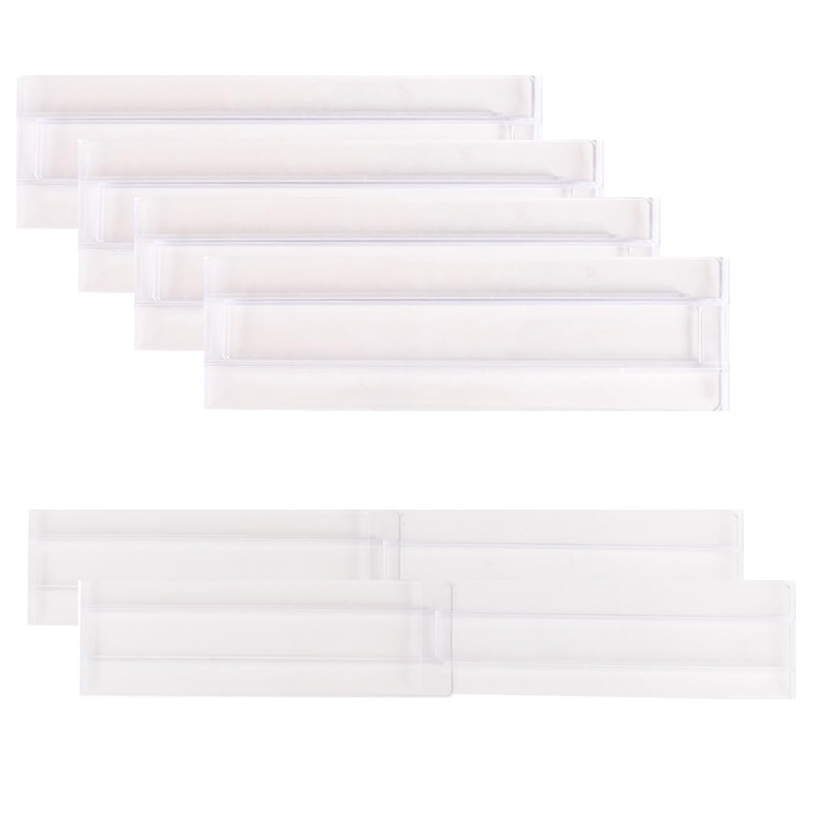 IIF Pack of 8 Drawer Organizers, 3.2 inch Height Plastic Drawer ...