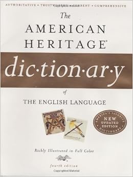Amazon.com: The American Heritage Dictionary of the English Language ...