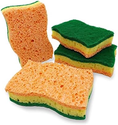 NeoLavish - Multi-Purpose Kitchen Sponge - 4Pack - Sponge Dish Non ...