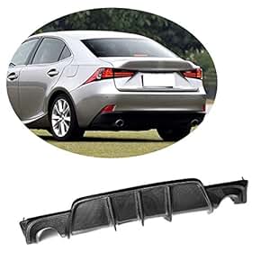 Amazon.com: MCARCAR KIT Rear Diffuser fits Lexus IS IS200t IS250 IS300 ...