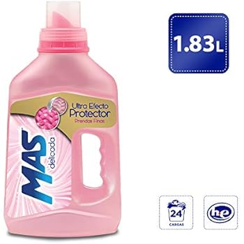 MAS Mas Delicada Detergente Líquido (1.83l), color, 1.83 L, pack of ...