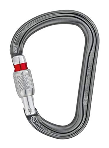 Petzl William Carabiner - Large, Pear-Shaped Locking Carabiner for ...