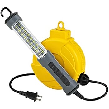 Bayco SL-864 60 LED Work Light on Metal Reel with 50-Foot Cord: Amazon ...