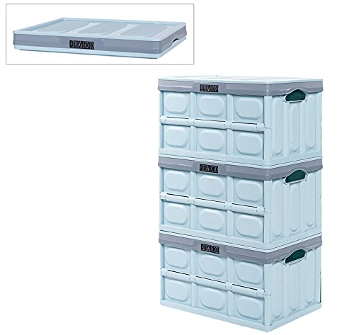 DuraBox Collapsible Folding Storage Bins - Stackable Containers for ...