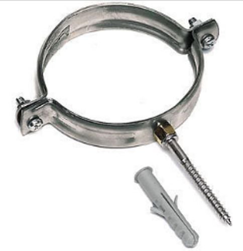 Collare Fascetta Murale Acciaio Inox - Canne Fumarie - 120: Amazon.it ...