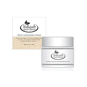 Amazon.com : Natural Green Brand Tepezcohuite Microderm Cream, 2 oz ...