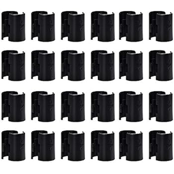 Amazon.com: ISS Wire Shelving Shelf Lock Clips for 1” Post, Shelving ...