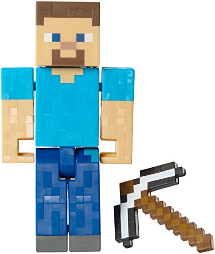 Mattel Minecraft Steve with Pickaxe Basic Figure - Want It All