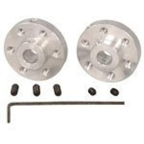 Pololu 1083 Universal Aluminum MOUNTING HUB for 6mm Shaft Pair, 4-40 ...
